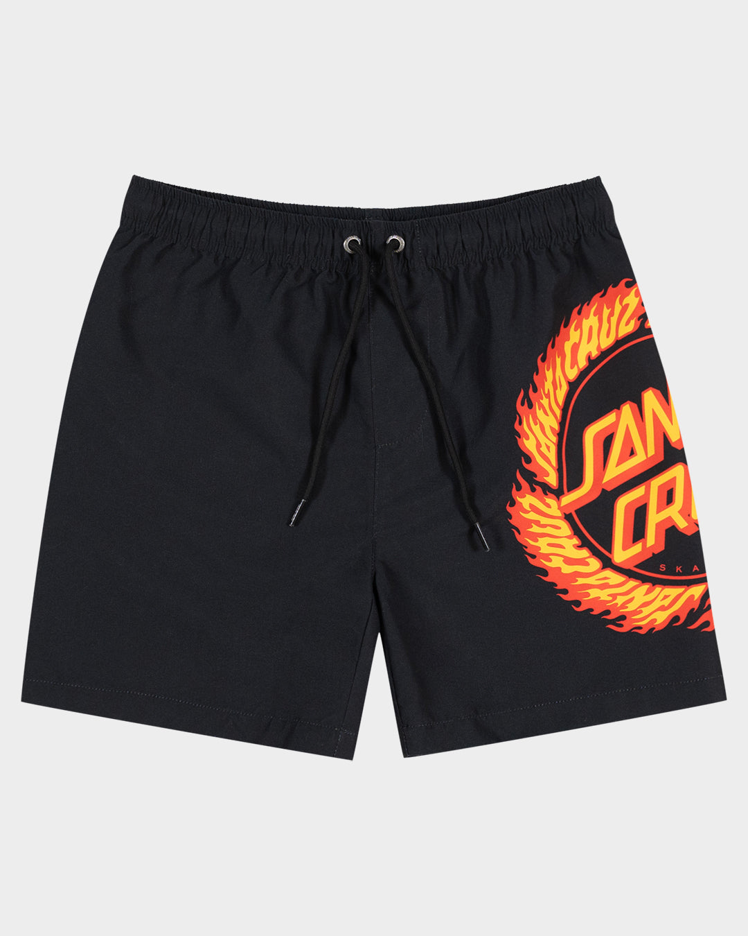 Flame Ringed Dot Boys Boardshort Black – Santa Cruz Skateboards ANZ